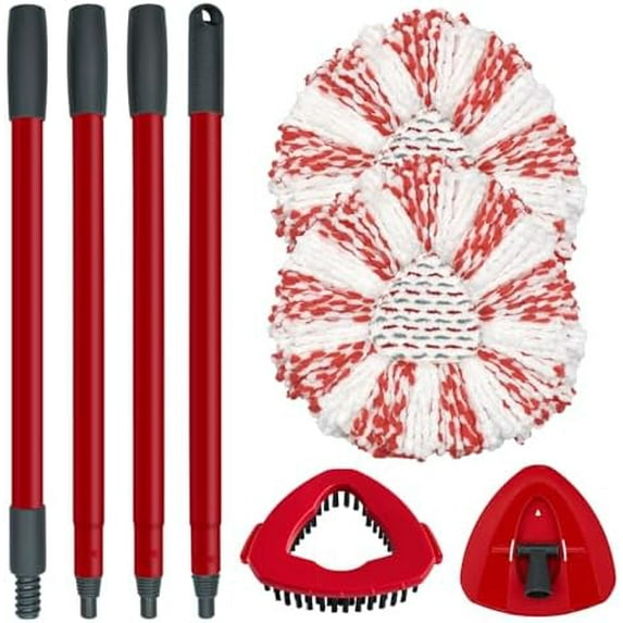 Spin Mop Replace Head, Base, Mop Handle Replacement for OCedar ...