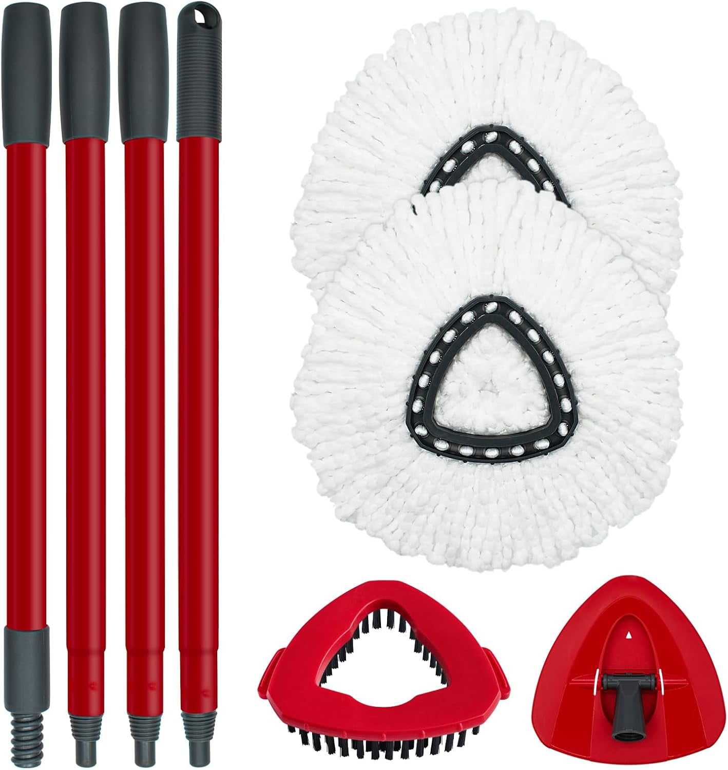 Spin Mop Replace Head, Base, Mop Handle Replacement for OCedar ...