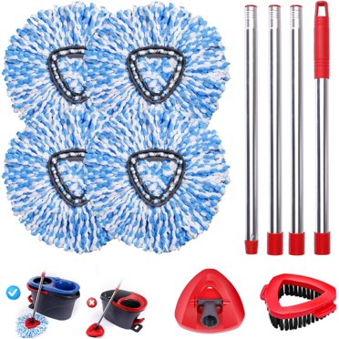 Superio Brand Sponge Mop Refill - New Head Replacements for Deep Clean ...