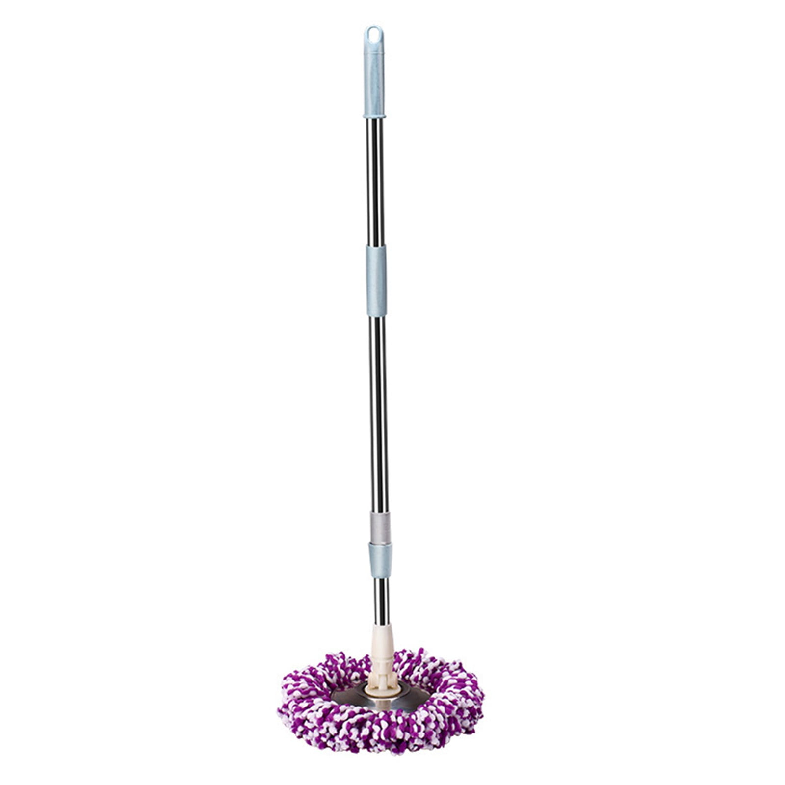 Spin Mop Replacement Mop Handle, 49.2-Inch 360 Degrees Rotating ...