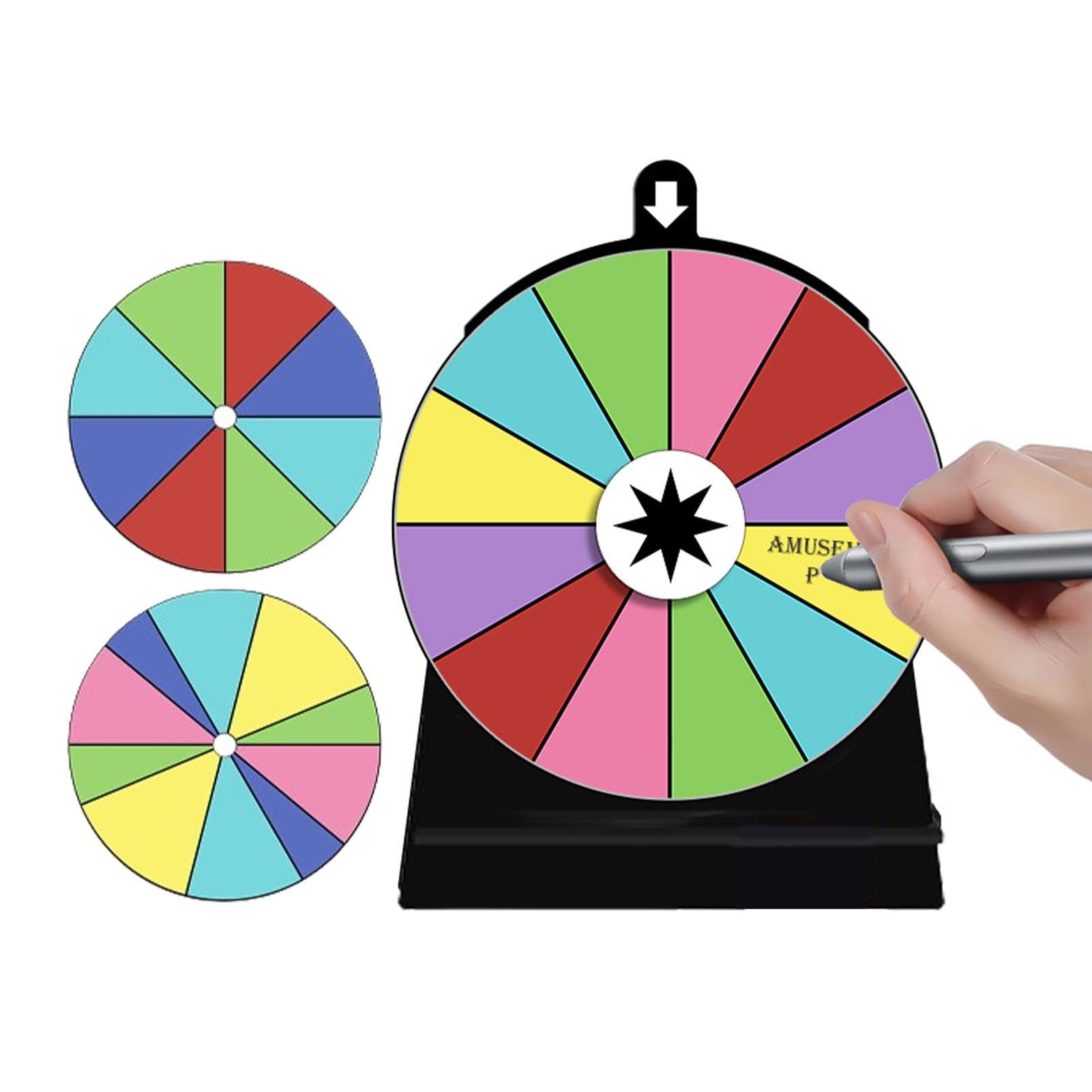 Spin The Wheel, Spinnings Wheel, Prize Wheel, Color Tabletop Roulette ...