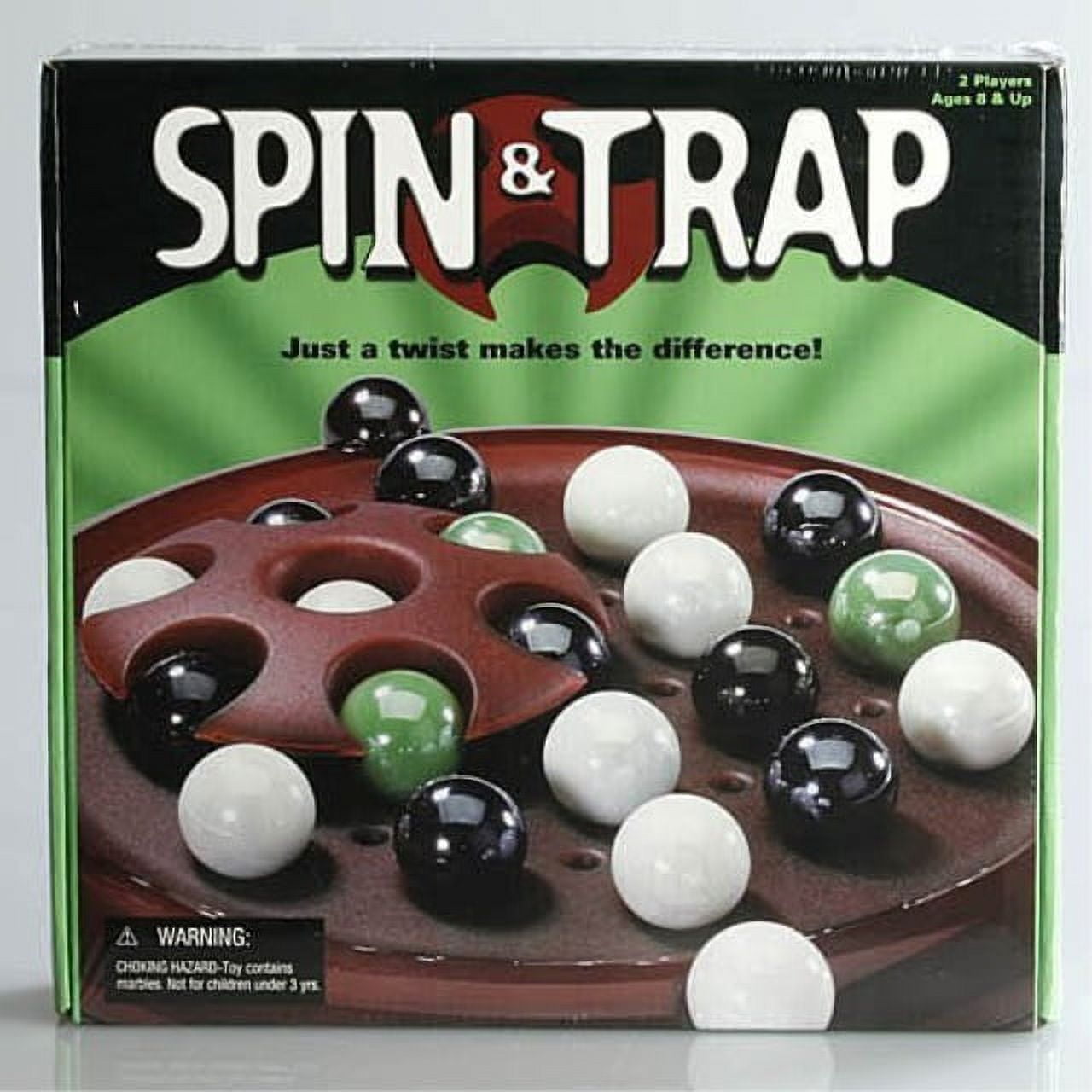 Spin & Trap Game - A marble strategy game that's easy to play but ...