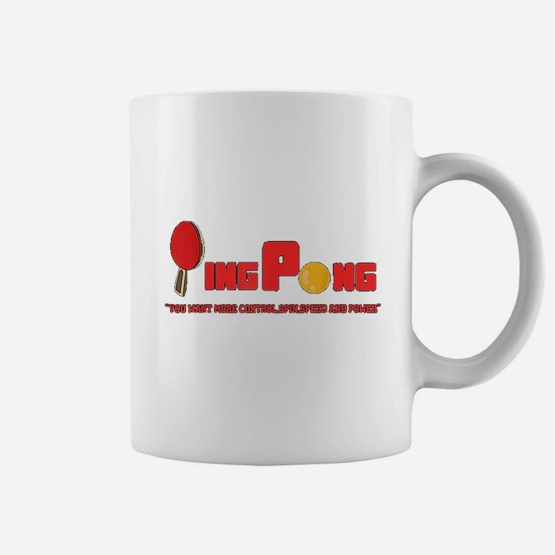 Spin Wizard Table Tennis With Ping Pong Player Paddle Coffee - Walmart.com