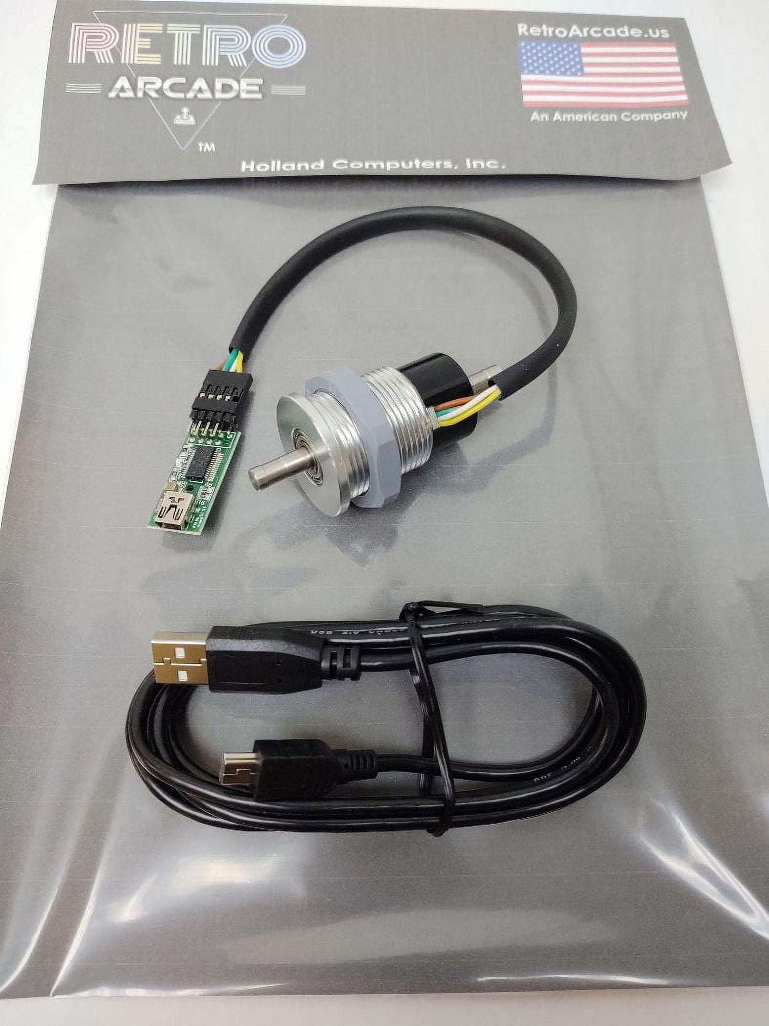 SpinTrack Arcade USB spinner by RetroArcade.us, perfect for MAME and ...