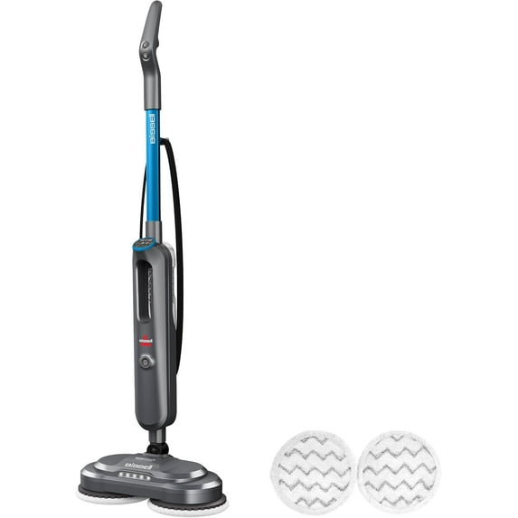 SpinWave SmartSteam Scrubbing Steam Mop with Rotating Mop Pads ...