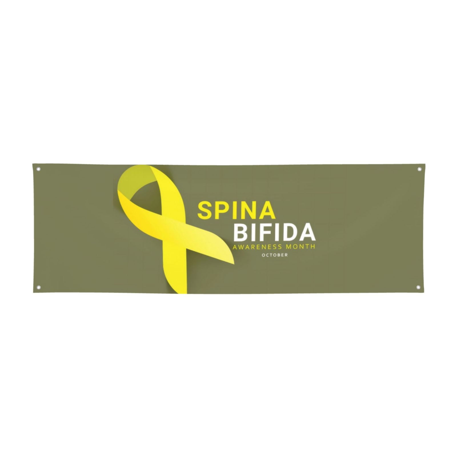 Spina Bifida Awareness Month Large Banner Party Decorations Sign Banner ...