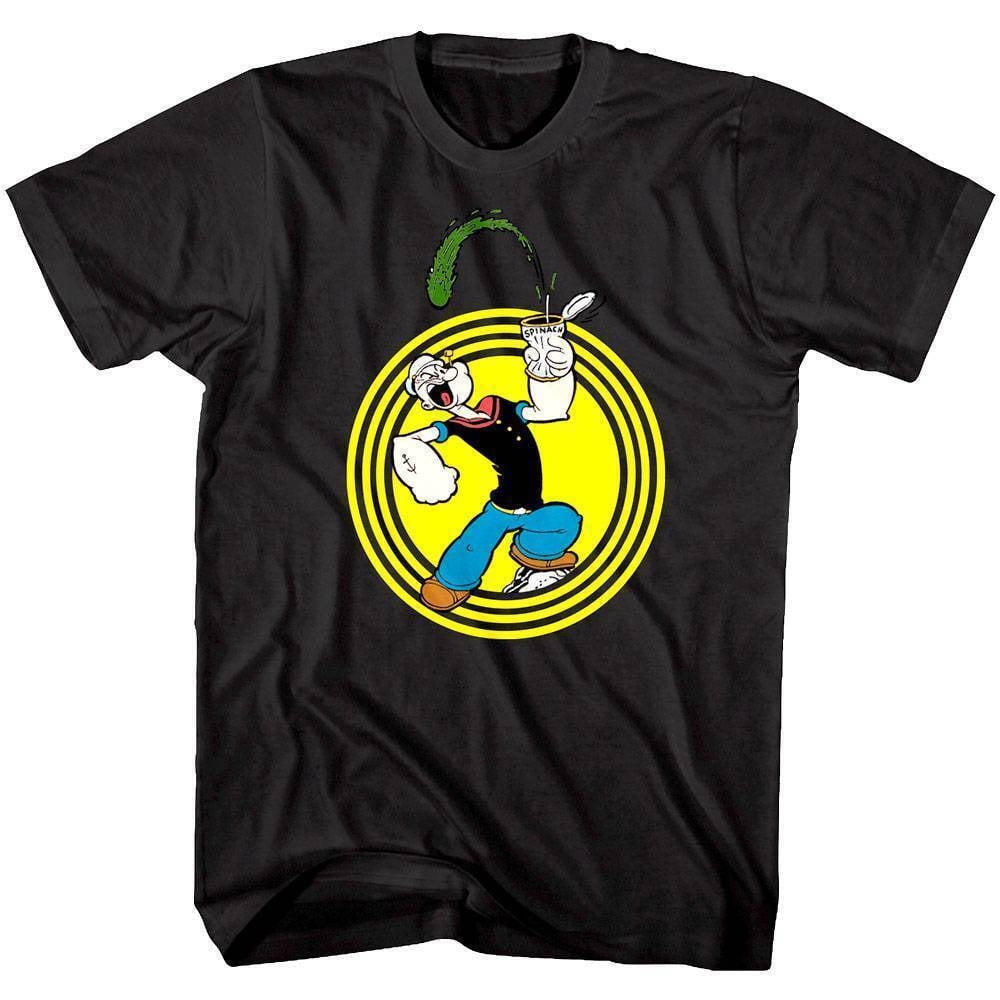 Spinach Squirt Cartoon Hero Shirt - Walmart.com