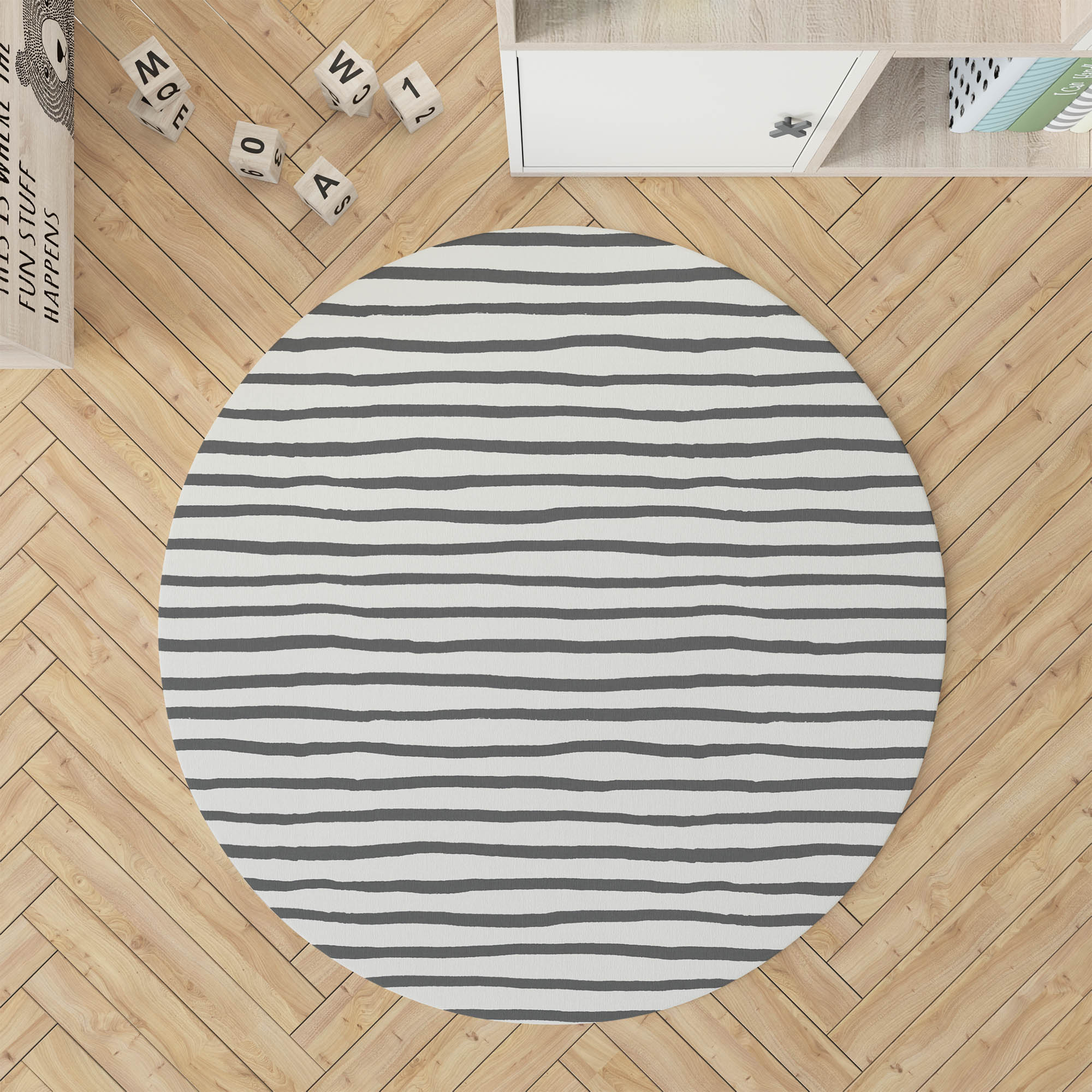 Spinal Row Ivory Charcoal Kids Play Mat - Walmart.com