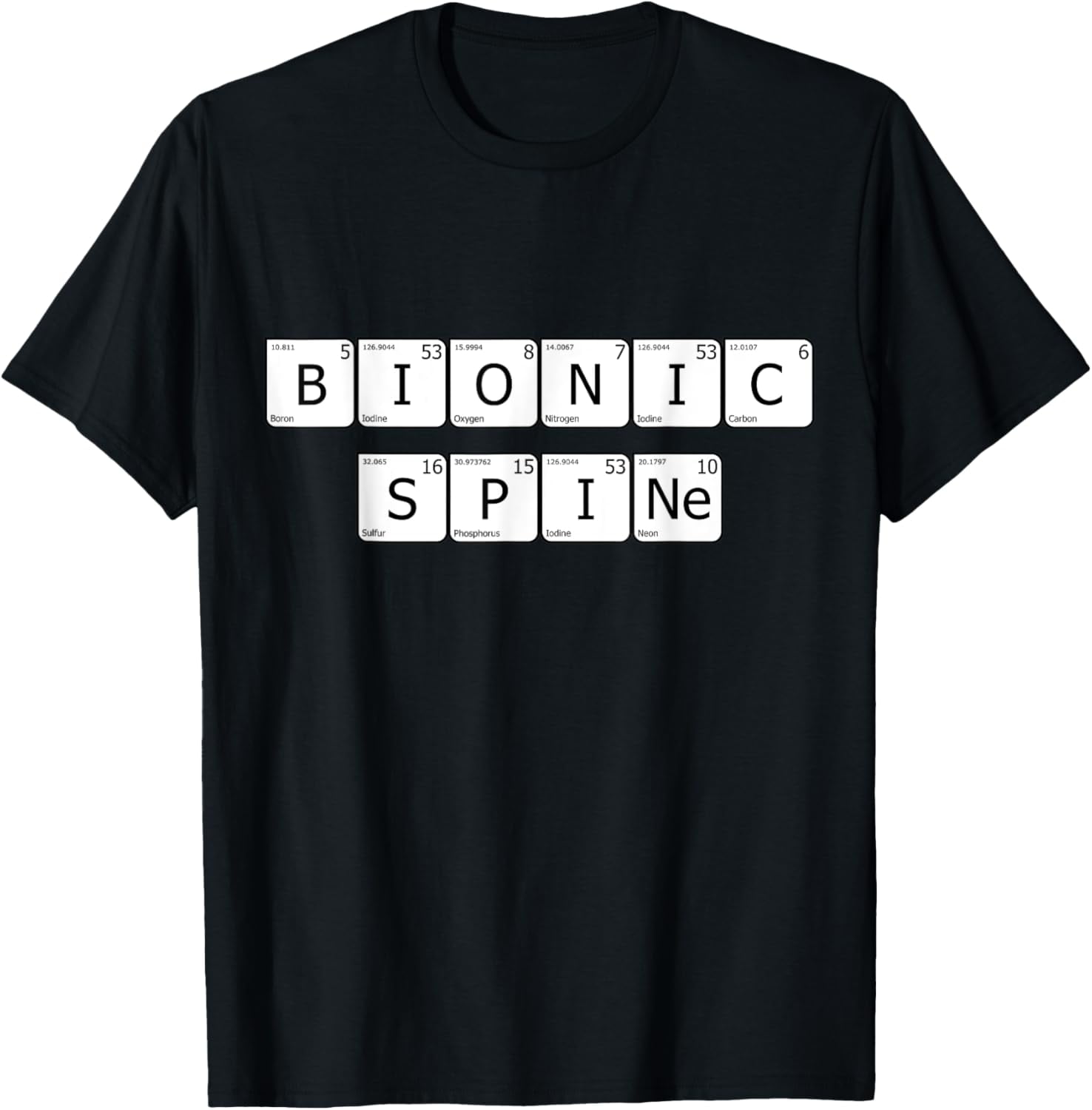 Spinal Surgery Shirt Bionic Spine Funny Get Well Gift Back - Walmart.com