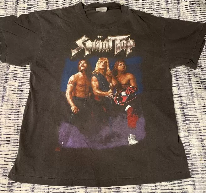 Spinal Tap - Break Like The Wind Tour 1992 - Vintage - Black T Shirts ...