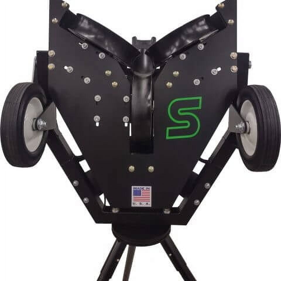 Spinball The Spinny Mini Three Wheel 75 MPH Mini Pitching Machine ...