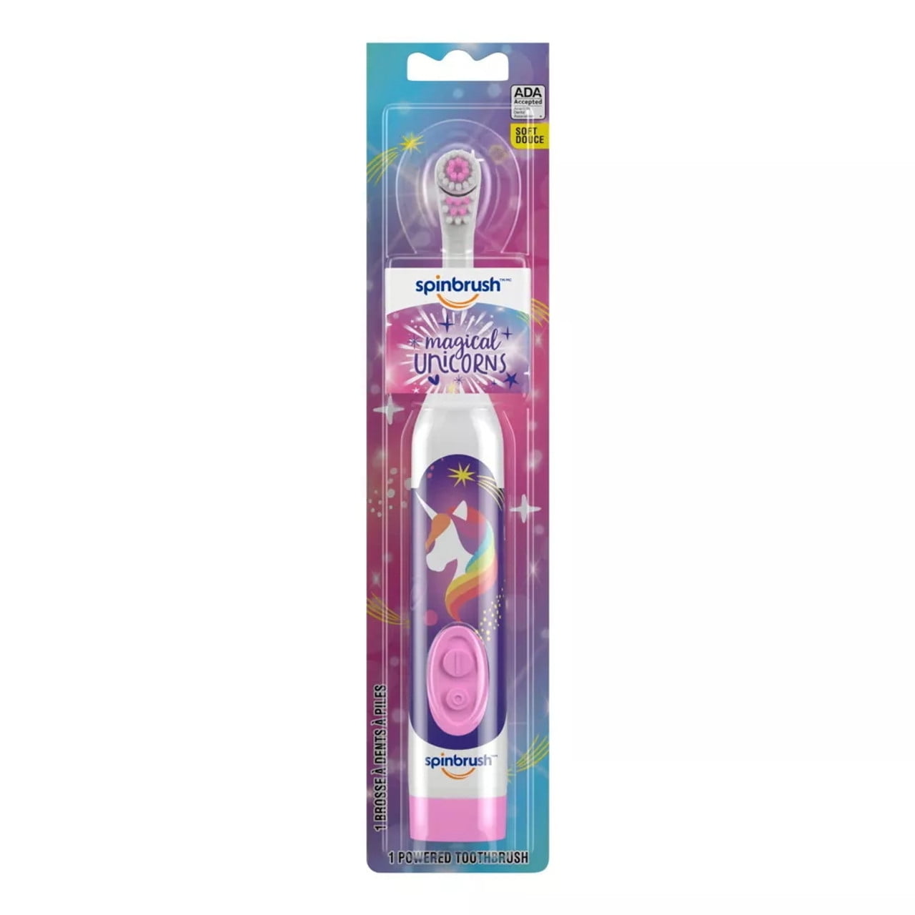 Spinbrush Mermaid And Unicorn Kids EleEaric Toothbrush, 1 Ea - Walmart.com