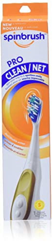 Spinbrush PRO CLEAN Battery Powered Toothbrush, Soft Bristles, 1 Count ...