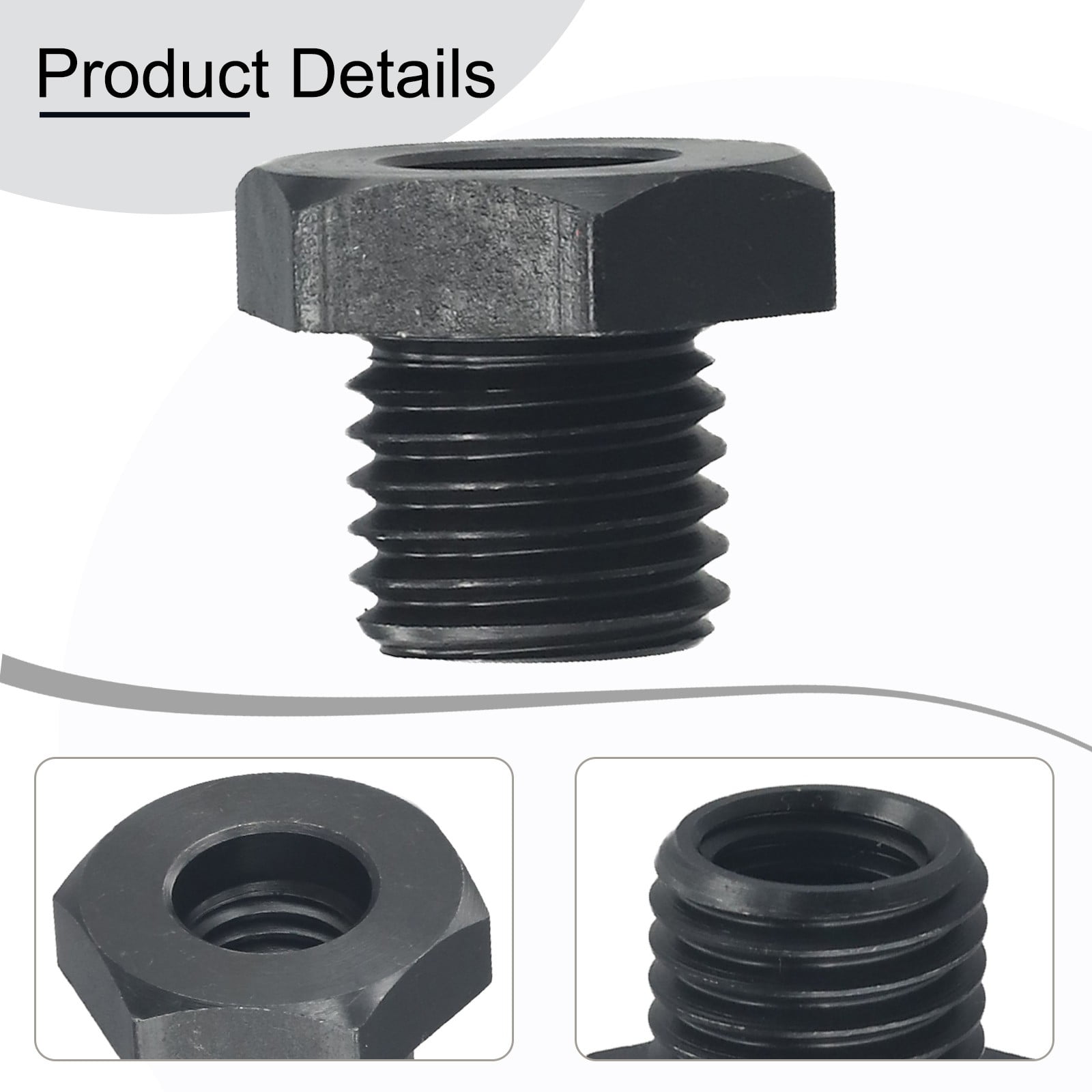 Spindle Adapter Chuck Adapter Durable M18X2.5 To 1-8Tpi Spindle Chuck ...