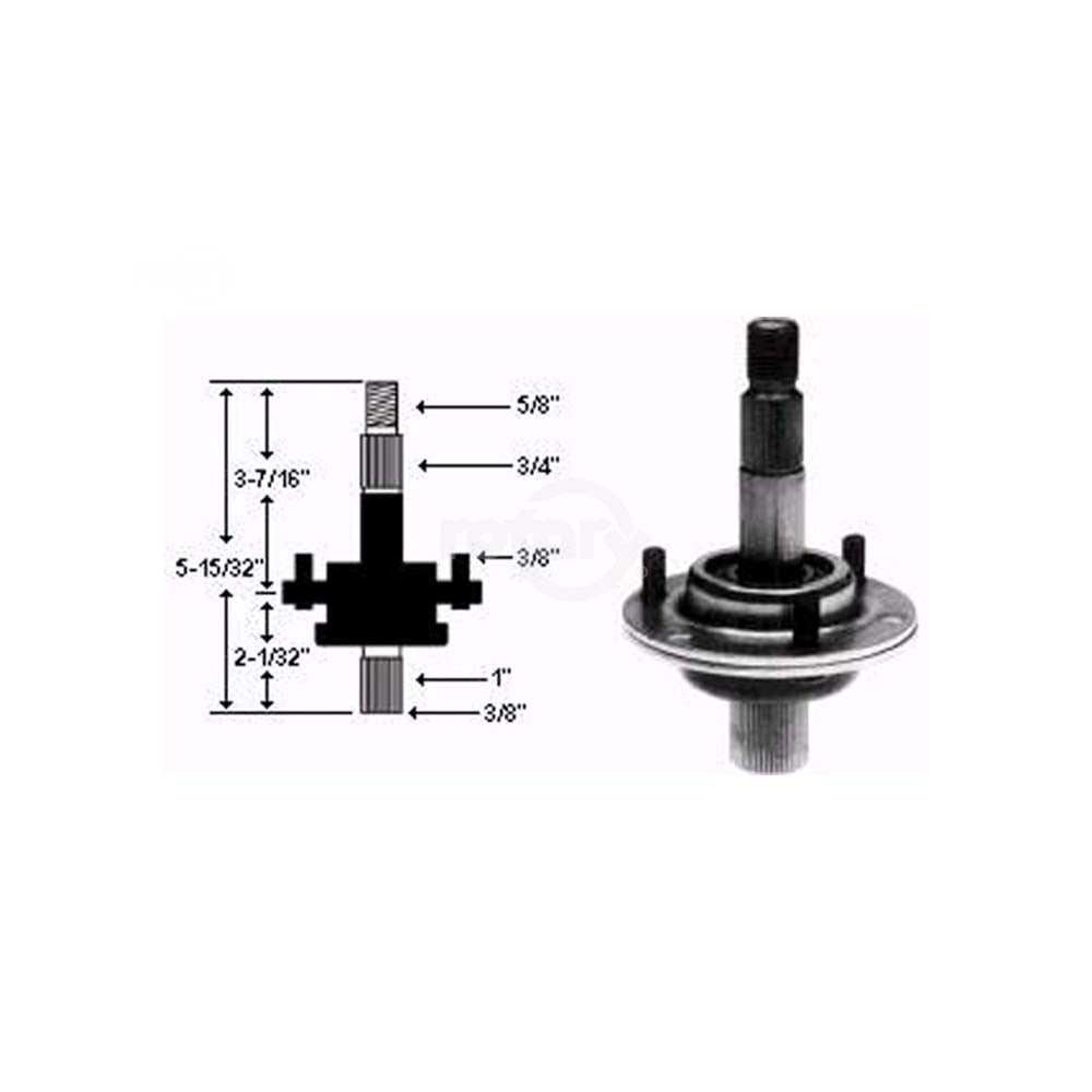 Spindle Assembly Fits Mtd - Walmart.com