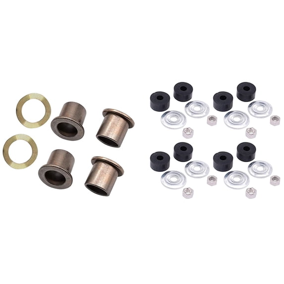 Spindle Bushings Upper and Lower Bushings Bronze, Pin Wave Washer ...