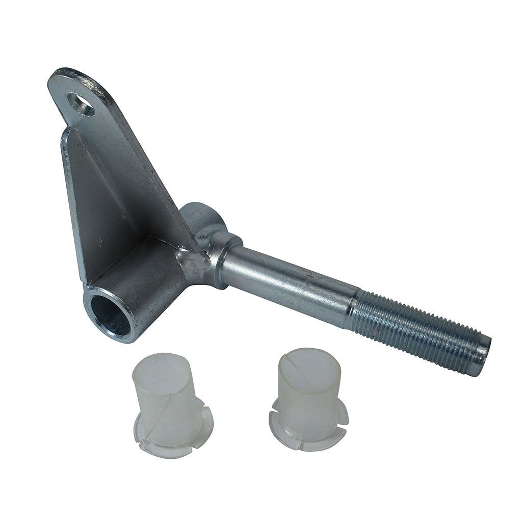 Spindle Only, 5/8-18 Axle X 3-3/4" Length, 5/8" Kingpin, Side #2, Nylon ...