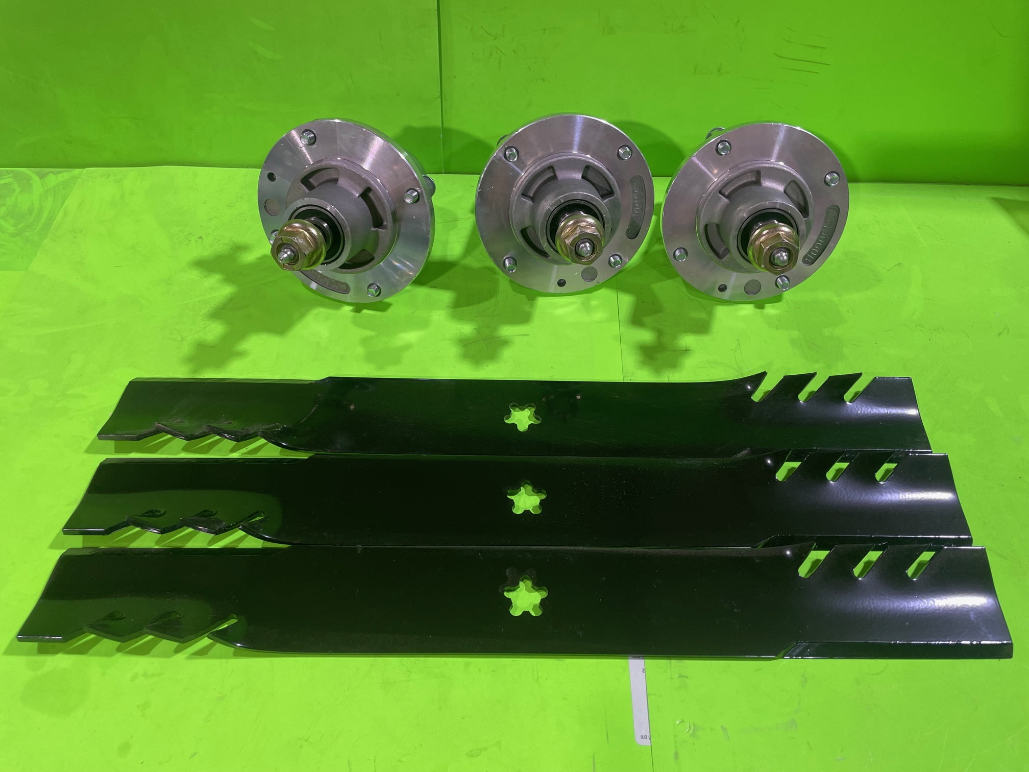 Spindles and High Lift Blades Deck Kit for Husqvarna MZ 61" - 539112170 ...