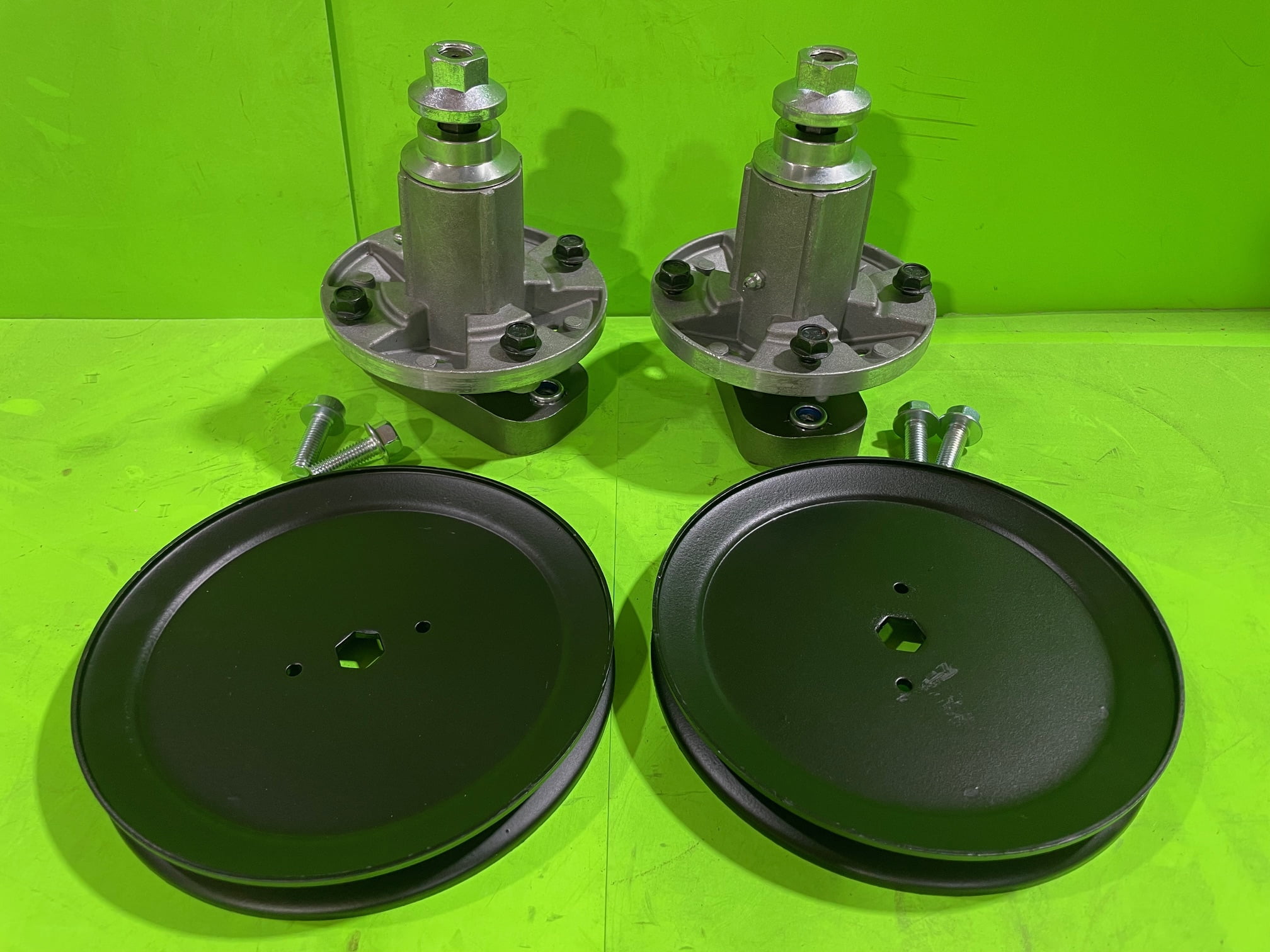 Spindles and Pulleys John Deere 42 inch L105 L107 L110 L108 L118 L111 GX20367 - Walmart.com