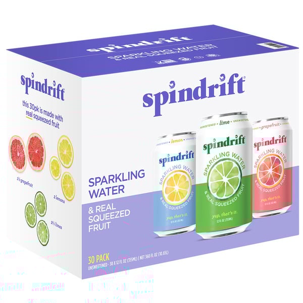 Spindrift All Sparkling Water in Sparkling Water - Walmart.com
