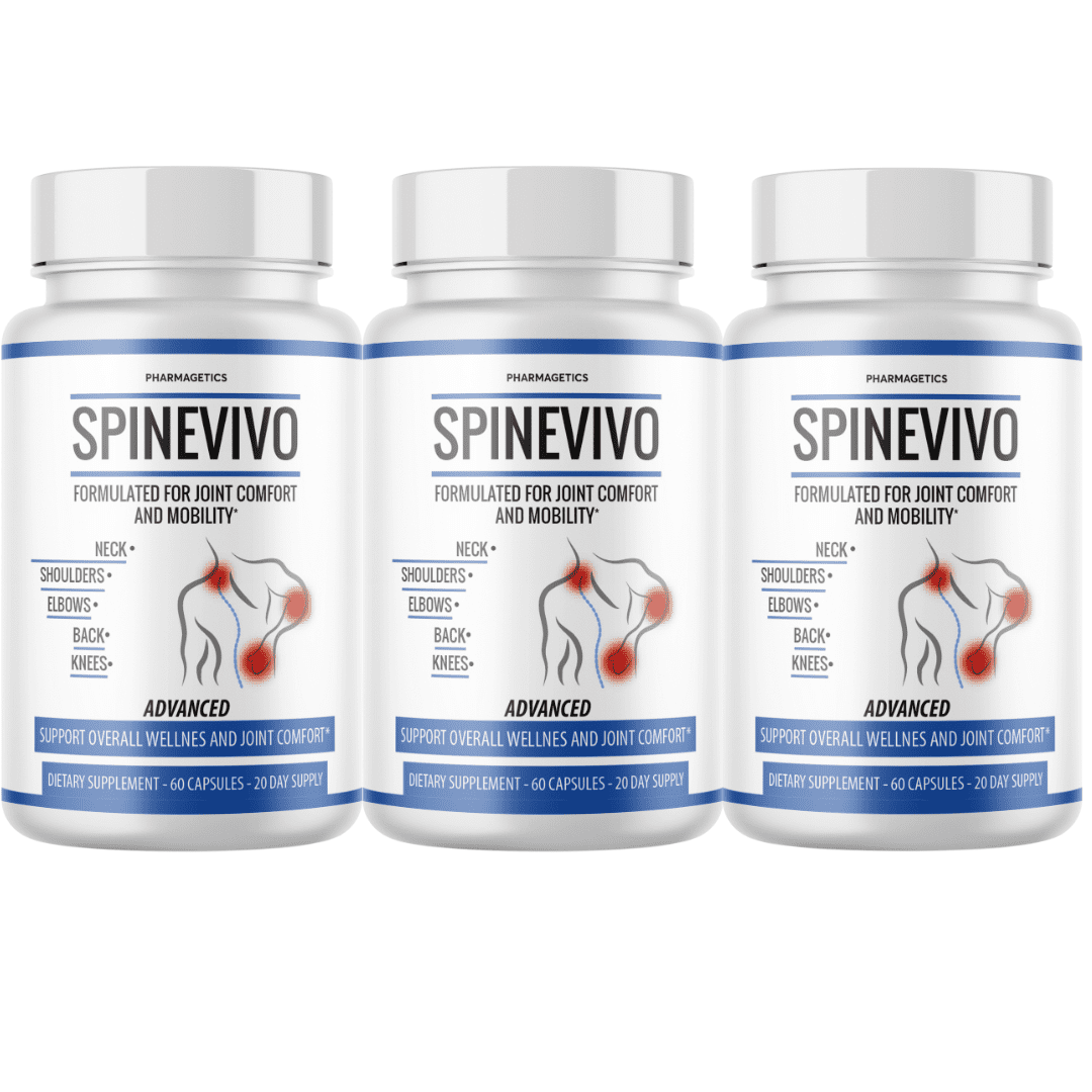 SpineVivo Joint Support Pills for Advanced Mobility and Comfort - 3 ...