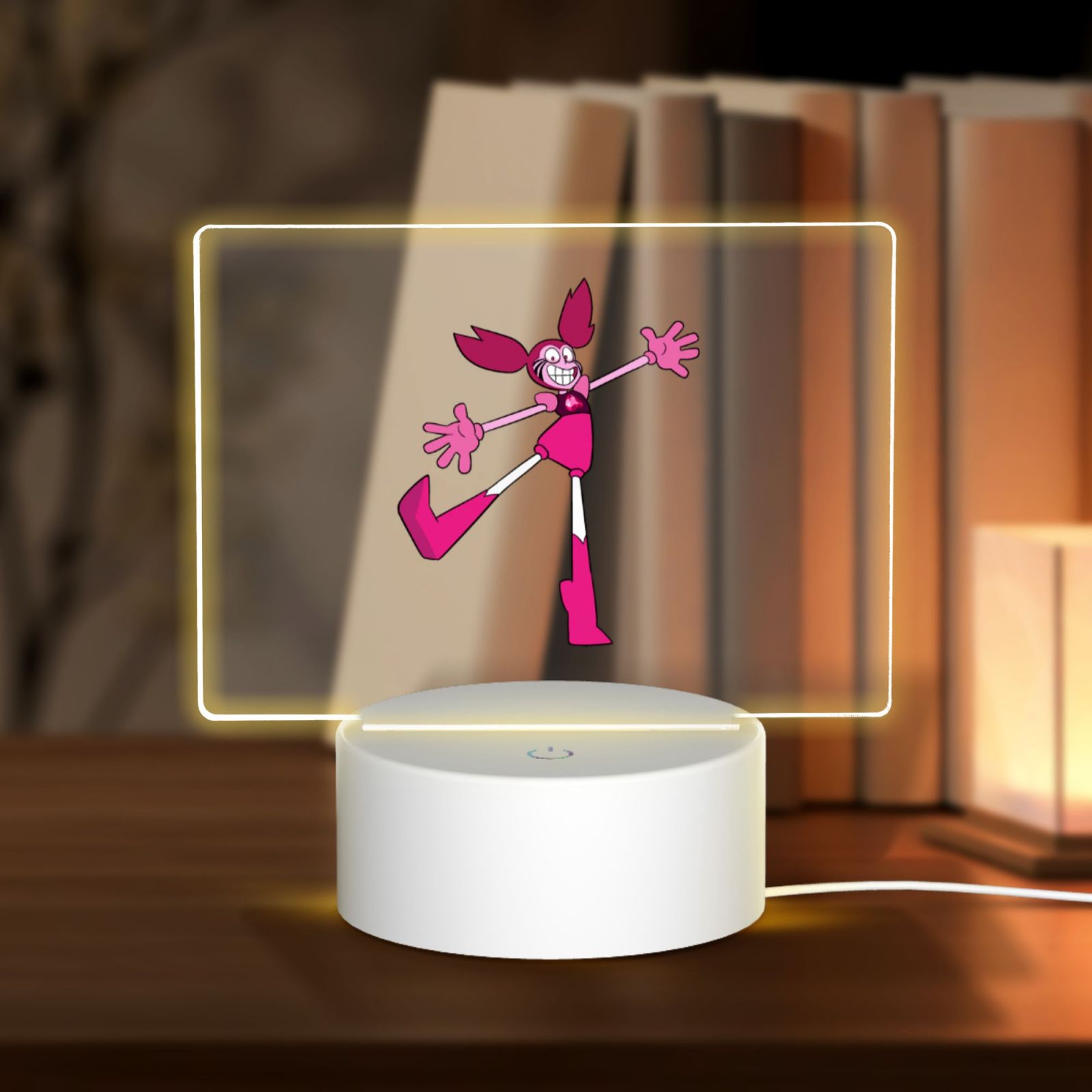 Spinel Steven Universe Rectangular Acrylic Night Light USB Cable Lamp ...