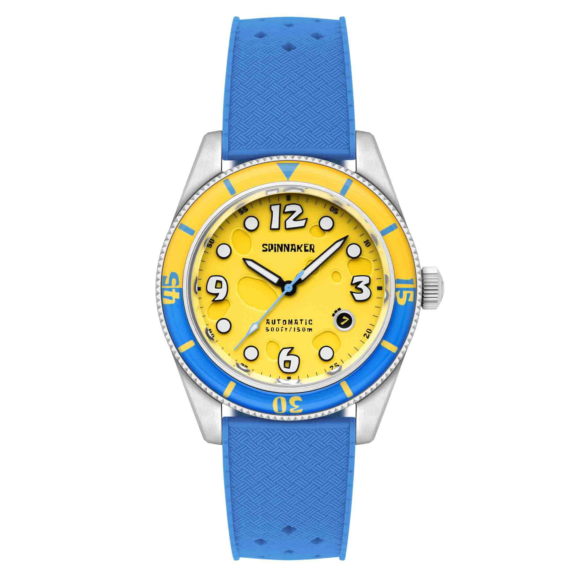 Spinnaker Fleuss Automatic Spongebob Squarepants Conch Street Yellow ...