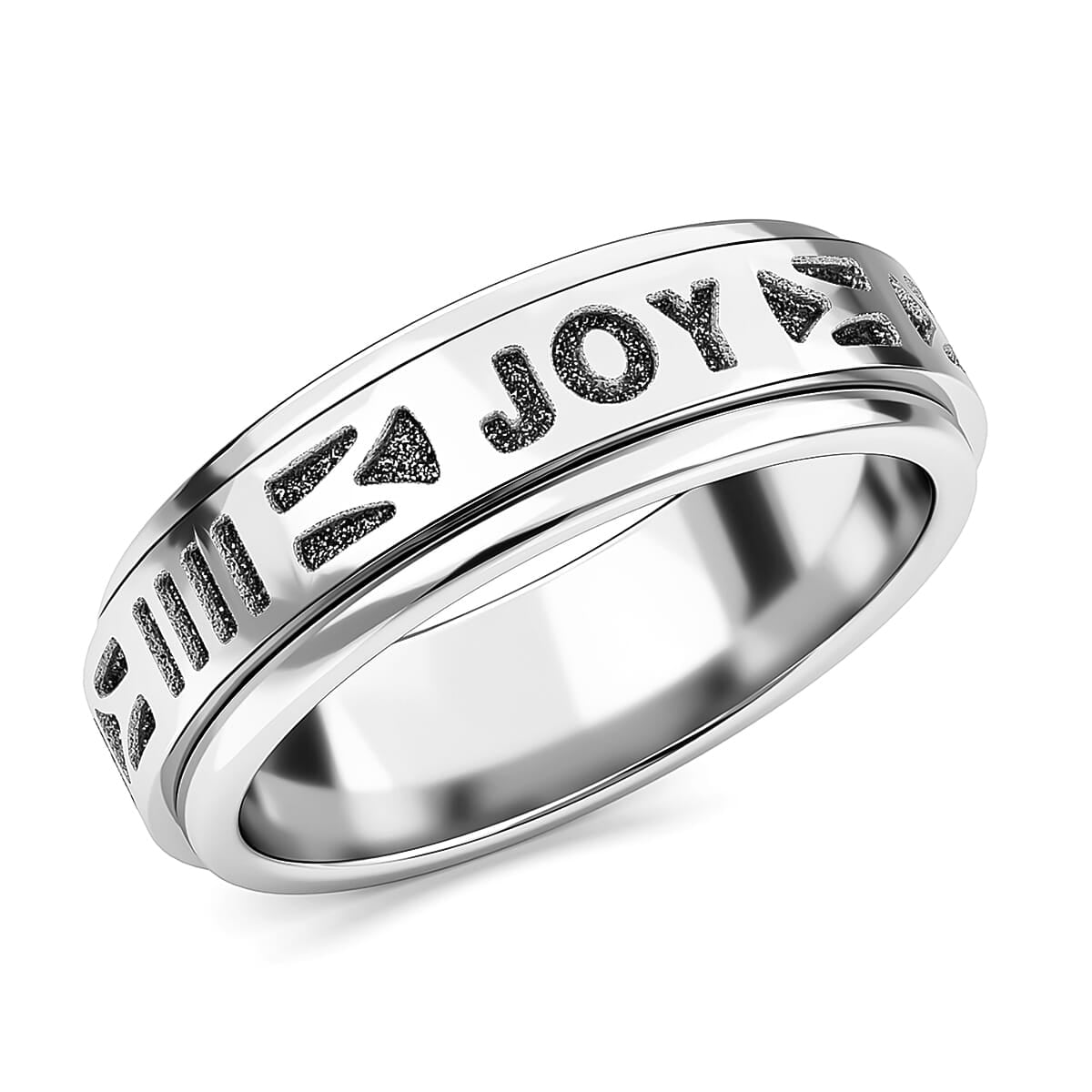 Shop LC Spinner Anxiety Rings for Men Women 925 Sterling Silver Celtic ...