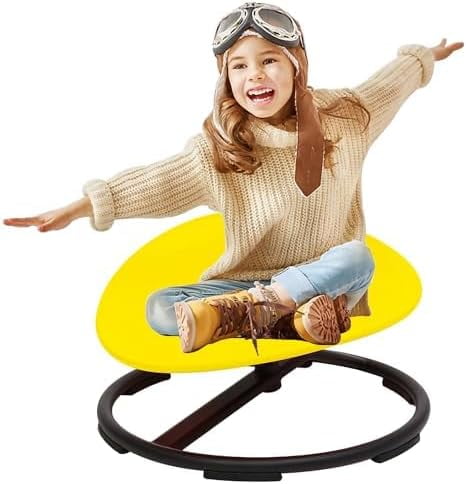 Spinning Chair for Autistic Kids - Kids Sensory Chair, Sit and Spin ...