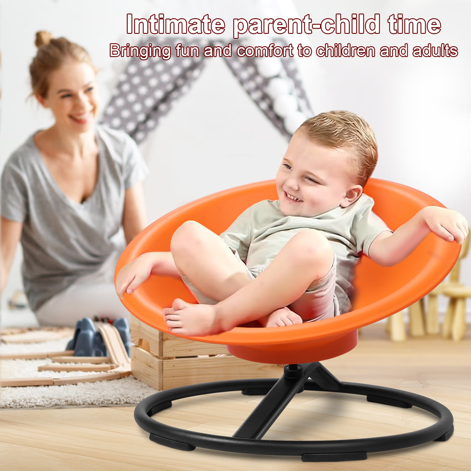 Spinning Chair, Kids Swivel Chair, Autistic Kids Sensory Swivel Chair ...