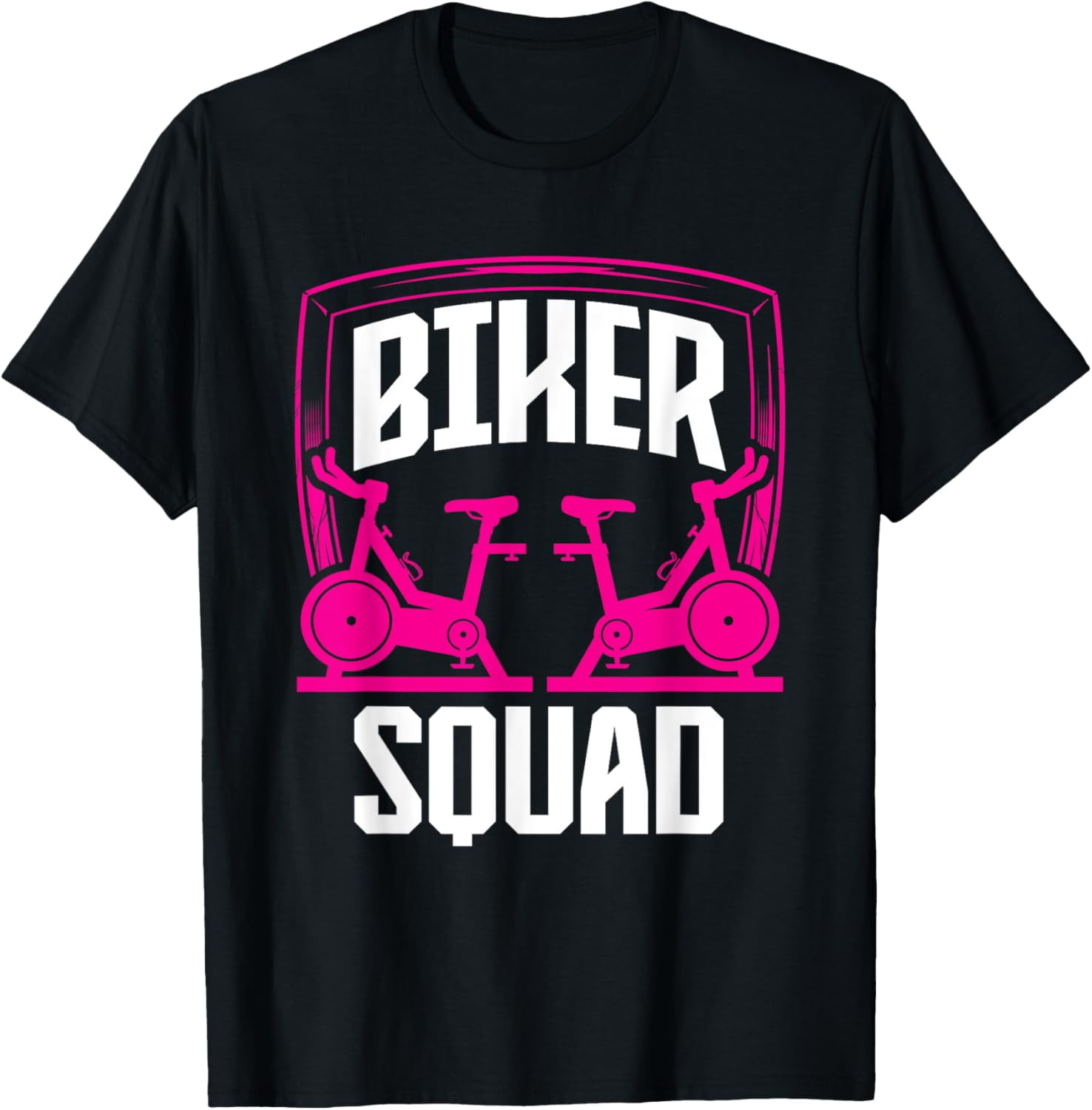 Spinning Class Biker Squad Spin Class Gym T-Shirt - Walmart.com