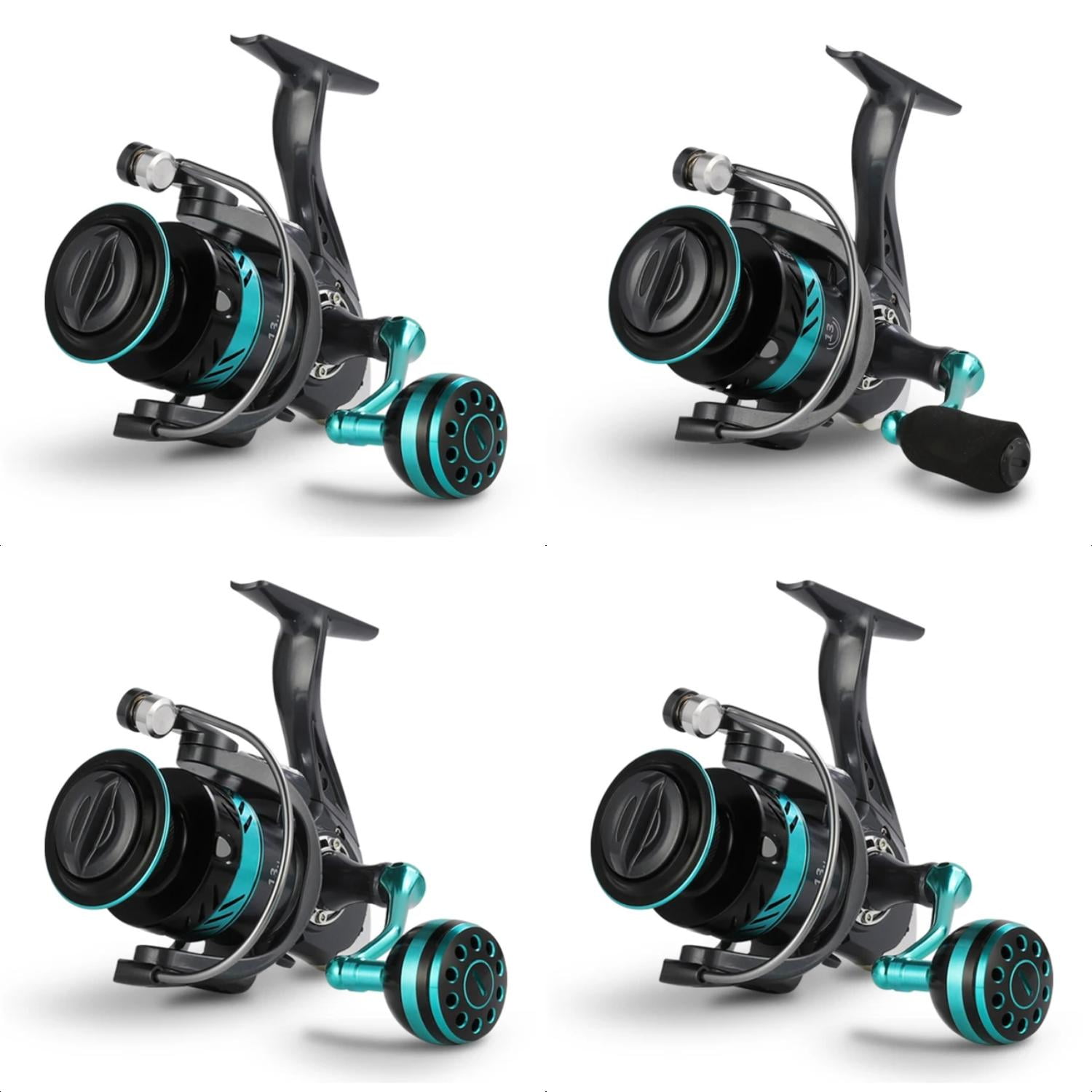 Spinning Fishing Wheel DK 1000-7000 Series 5.2 1 Gear Ratio Left/Right ...