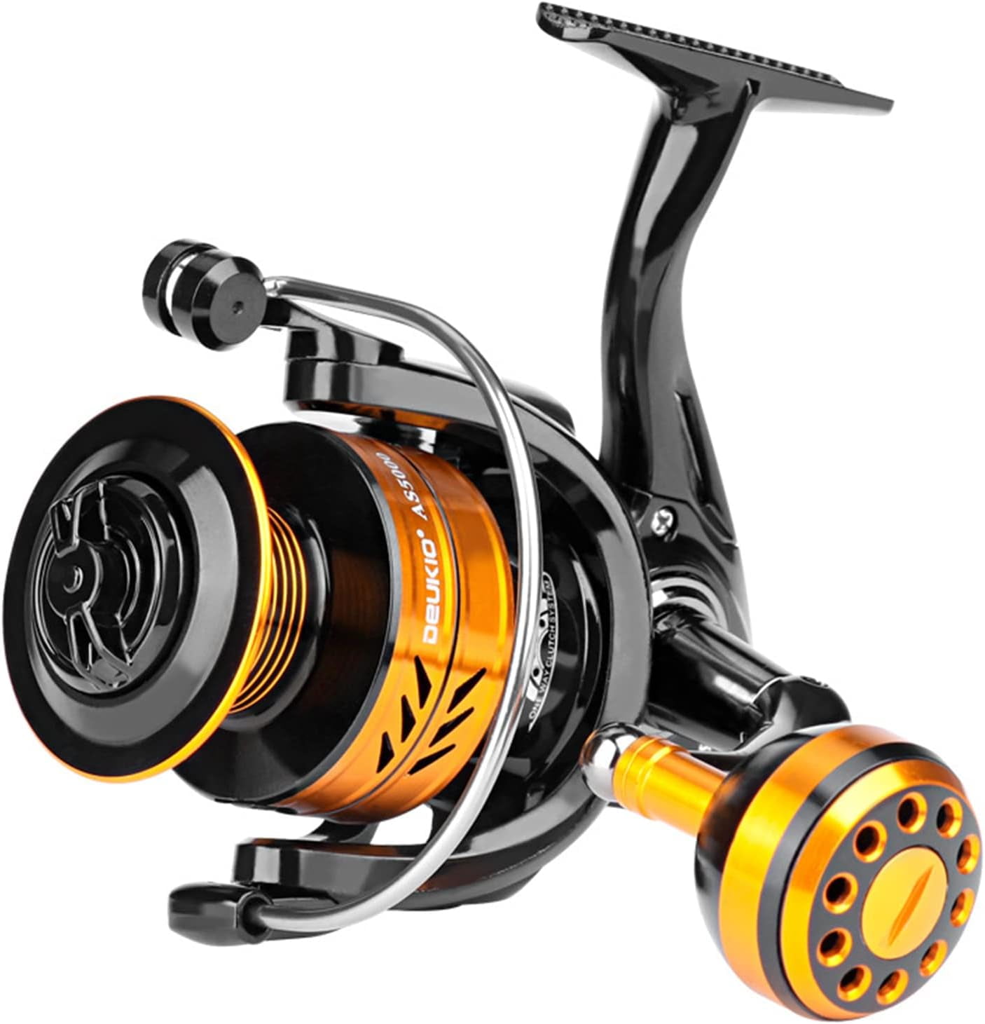 Spinning Reel, 2+1BB Ultra Lightweight Smooth Powerful Spinning Fishing ...
