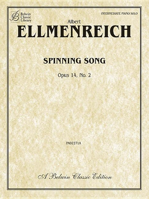 Spinning Song, Op. 14, No. 2: Sheet - Walmart.com