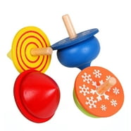 3pcs Magic Tippe Top Self-inverting Spinning Spinner Wooden Toy ...