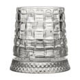 Spinning Whiskey Glass Rotating Old Fashioned Clear Rocks Glass for ...