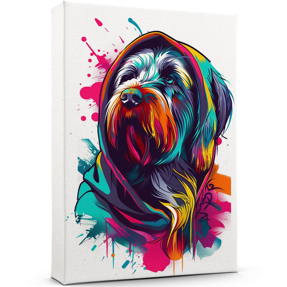 Spinone Italiano Dog Wall Art Cute Animal Decor for Kid's Bedroom, Home ...