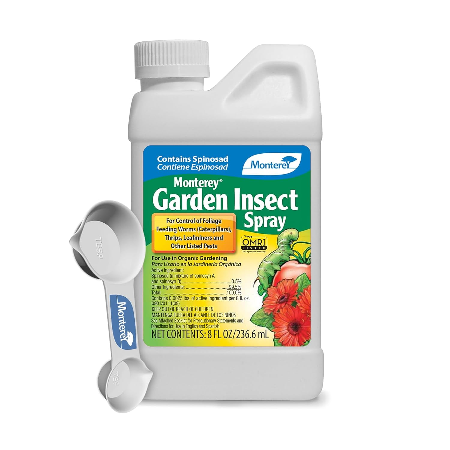 Spinosad Insecticide - Garden Insect Spray Concentrate for Control ...