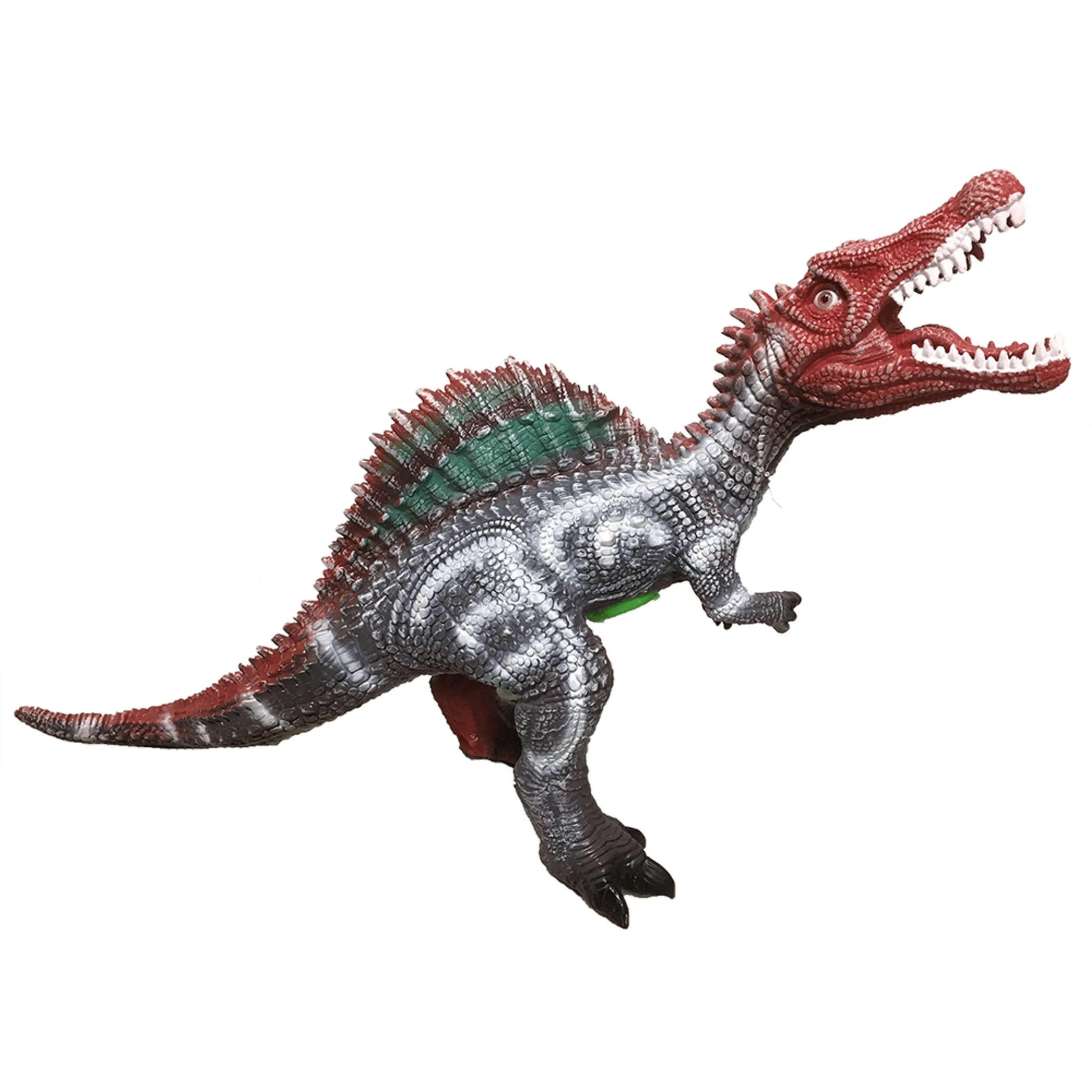 Spinosaurus 19" Vinyl Dinosaur Figurine with Sound Effects - Walmart.com