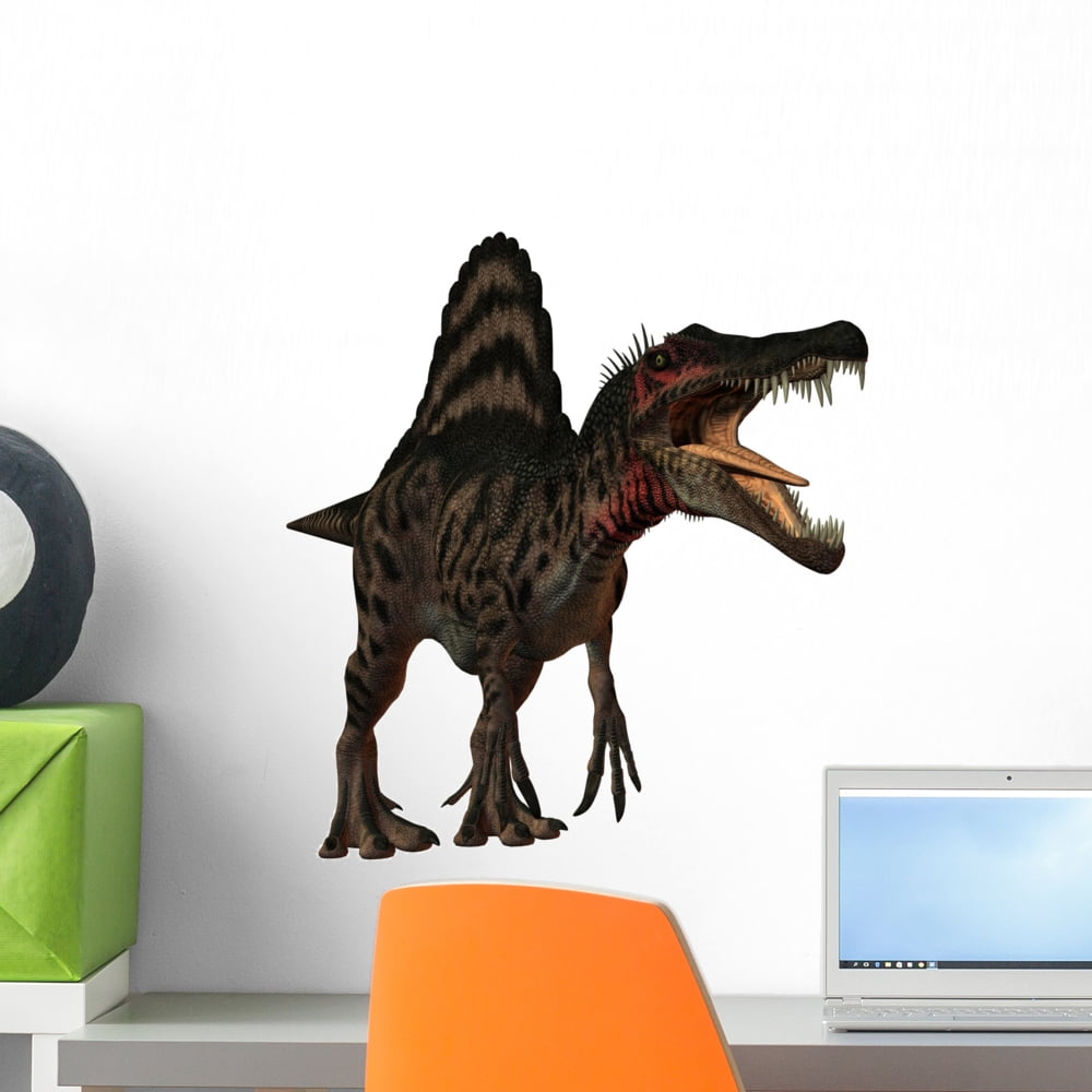 Spinosaurus-3d Dinosaur Wall Mural Decal Sticker, Wallmonkeys Peel ...