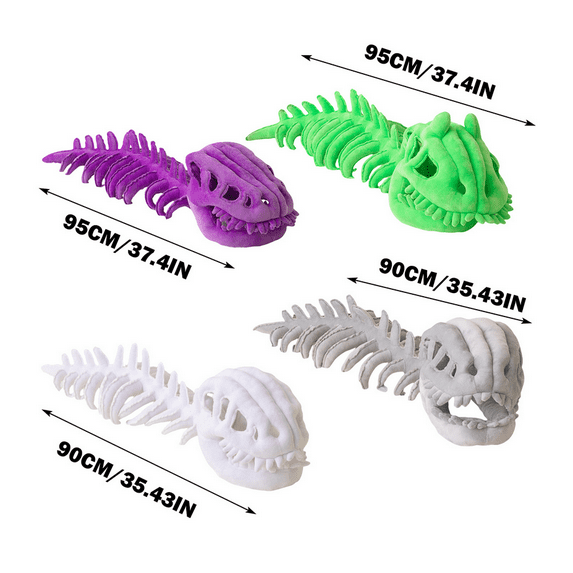 Spinosaurus Plush Dino, Dinosaur Skeleton Headpiece, 3D Spinosaurus ...