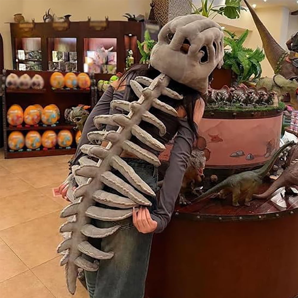 Spinosaurus Plush Dino Outfit, 31.5inch Outfit Fun Dinosaur Skeleton ...
