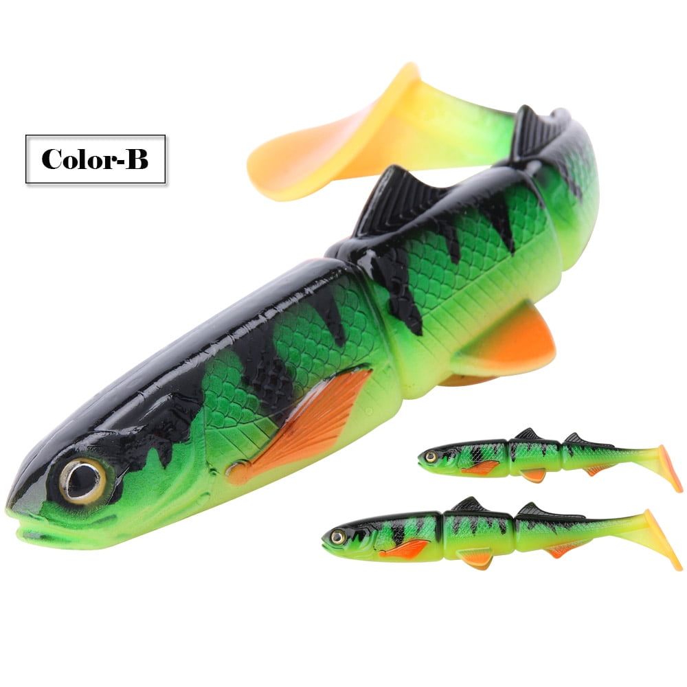 Spinpoler Swirl Flow Fishing Lure 16cm 22cm Soft Tail for Pike Bass ...