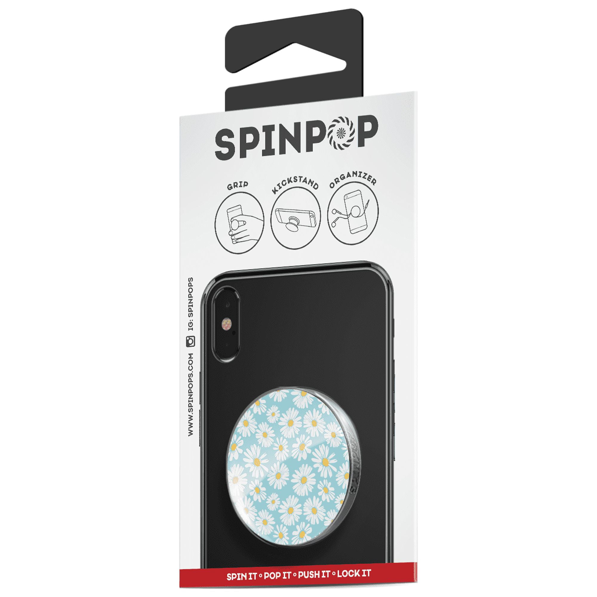 Spinpop Phone Grip - Flower Daisy - Walmart.com