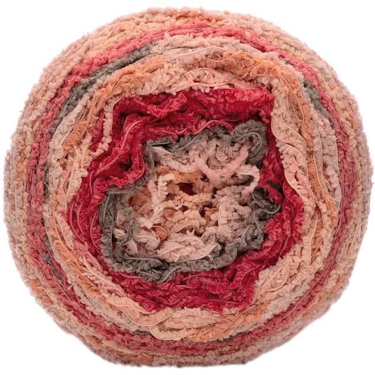 Spinrite 164970-70002 Bernat Blanket Breezy Yarn, Bed of Roses ...