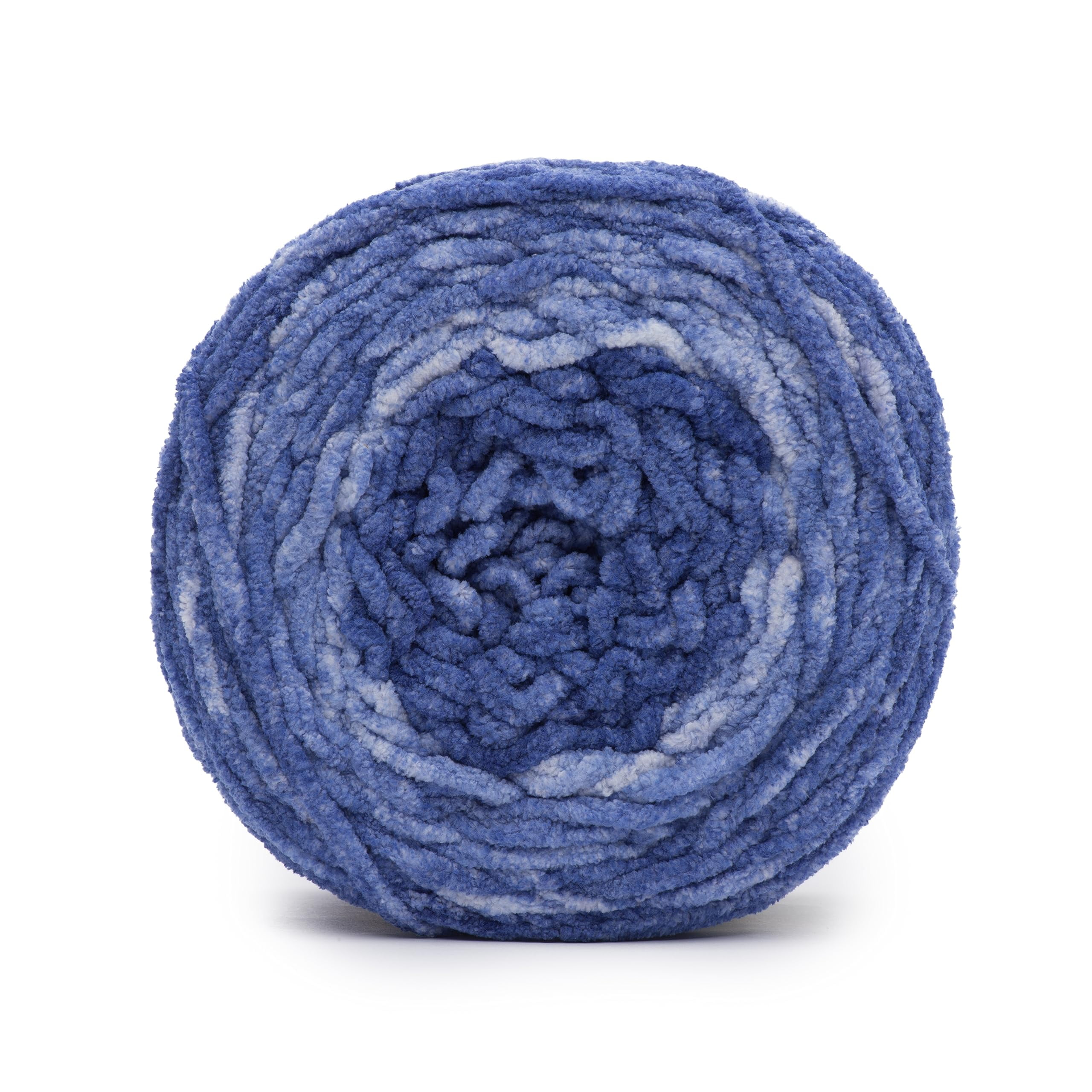 Bernat Baby Blanket Yarn, Dappled Wandering Blue, 2 Pack, 300g, 100% ...