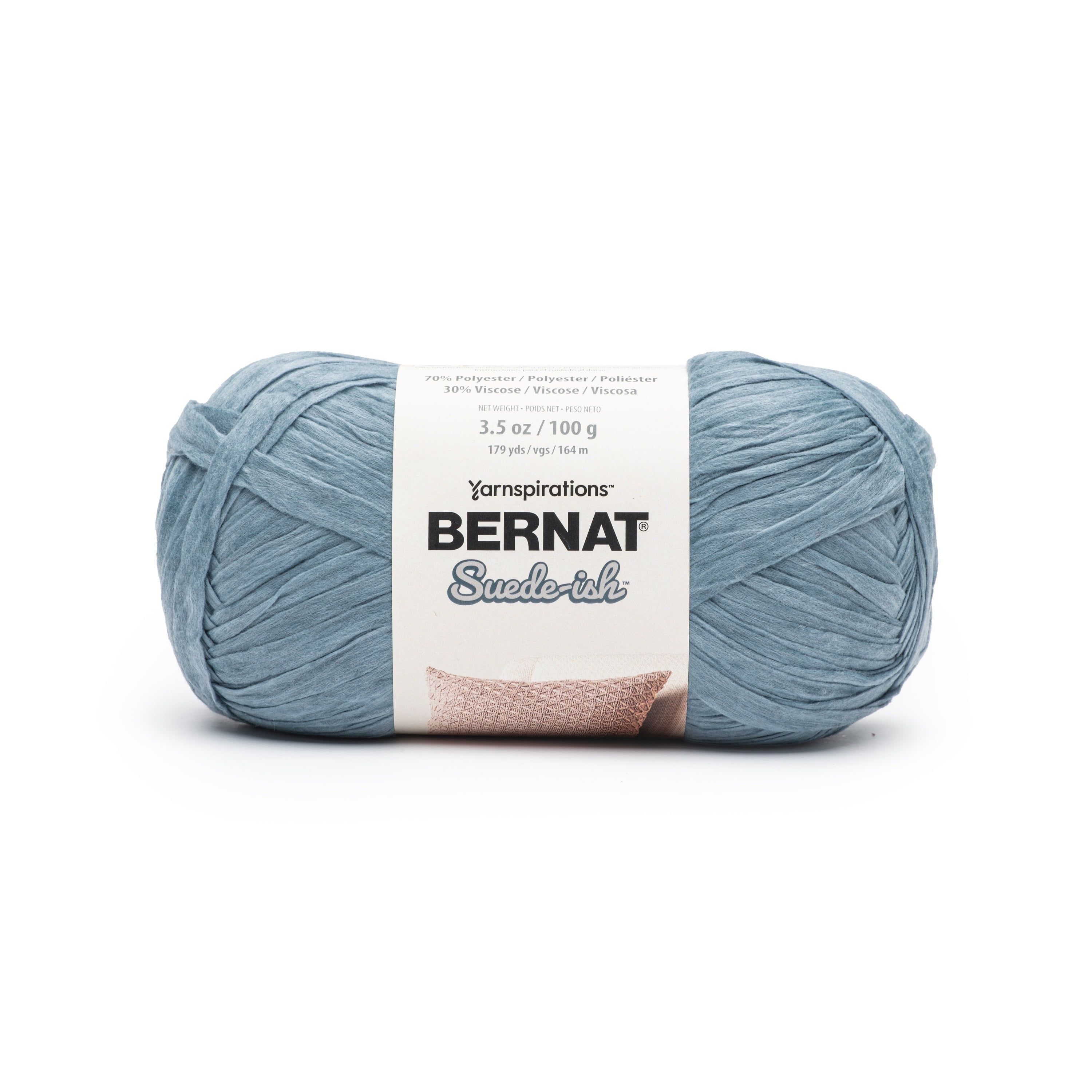 Bernat Suede-ish Yarn-Denim - Walmart.com