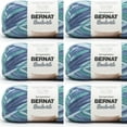 Spinrite Bernat Suede - ish Yarn - Ocean Waves, 1 Pack of 6 Piece ...