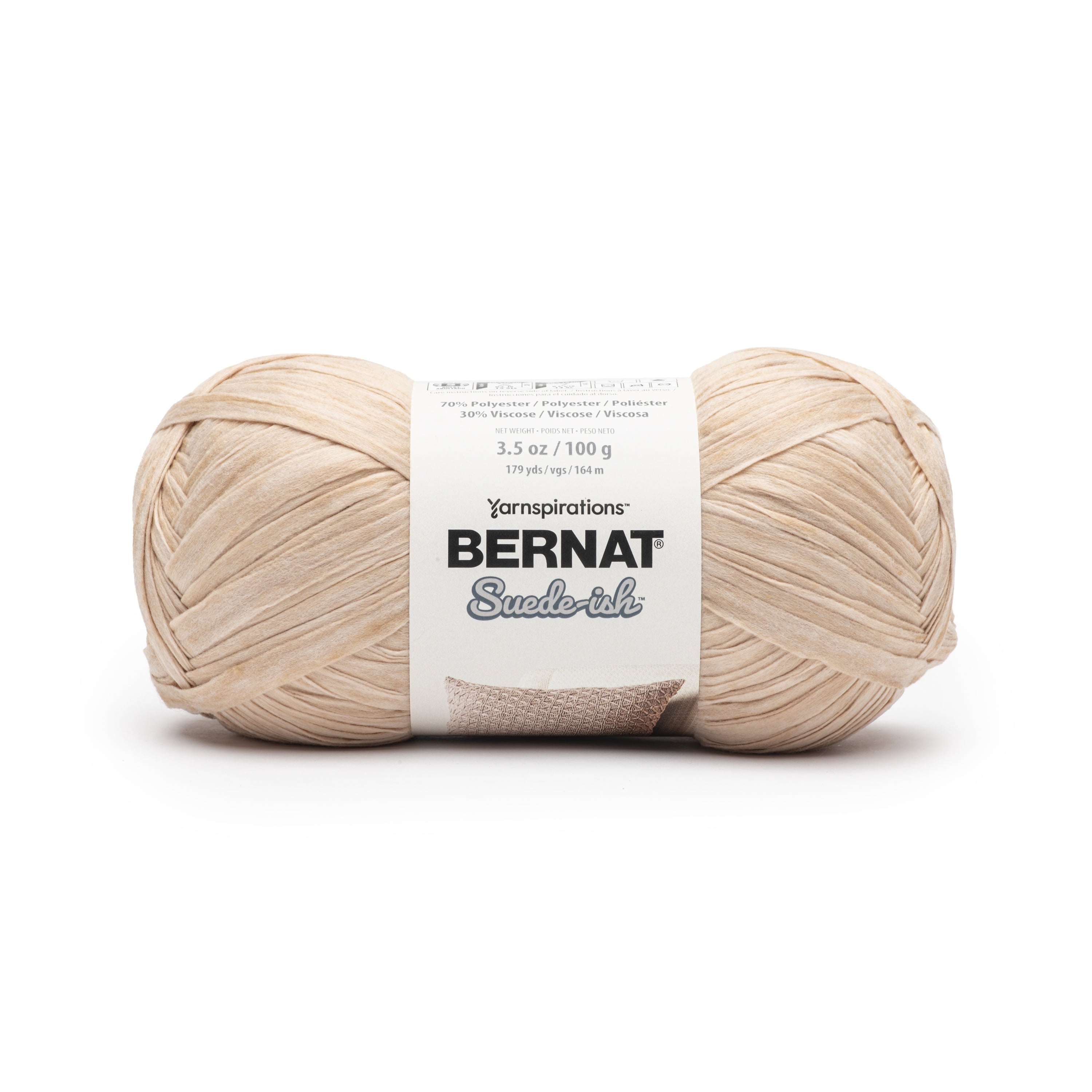 Bernat Suede-ish Yarn-Tusk - Walmart.com
