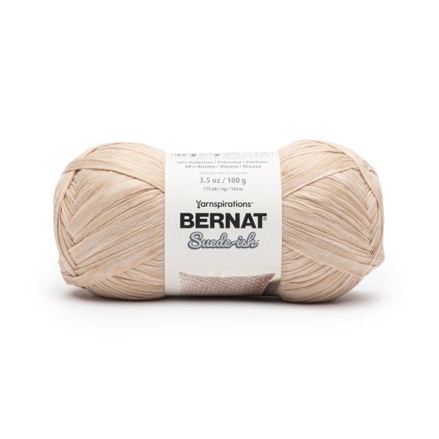 Spinrite Bernat Suede-ish Yarn-Tusk - Walmart.com